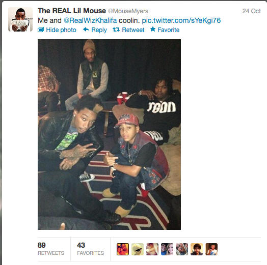 'Get Smoked’ Rapper Lil’ Mouse Performs Concert with Wiz Khalifa ...