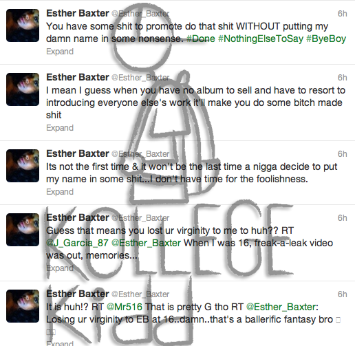 Esther Baxter Denies Taking Bow Wow’s Virginity | Welcome to ...