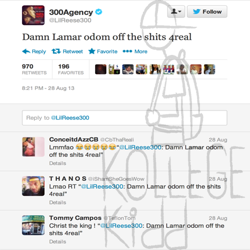 Lil’ Reese Says Lamar Odom Is ‘Off The Shits’ | Welcome to Kollegekidd.com