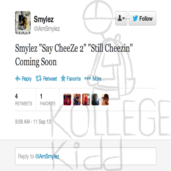 Smylez Preps ‘Say Cheeze 2: Still Cheezin’ Mixtape | Welcome to ...