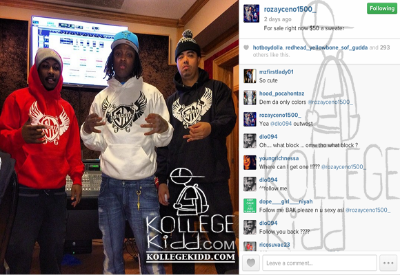 Lil Ceno & Lil Trav Sells Sicko Mobb Hoodies | Welcome to Kollegekidd.com