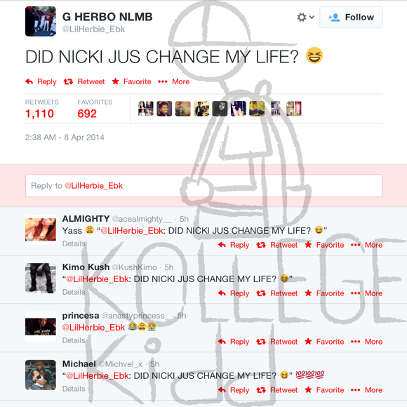 Nicki Minaj & Lil Herb Collab For ‘Chi-Raq’ | Welcome To KollegeKidd.com