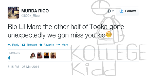 Family & Friends Mourn Lil Marc’s Death | Welcome to Kollegekidd.com