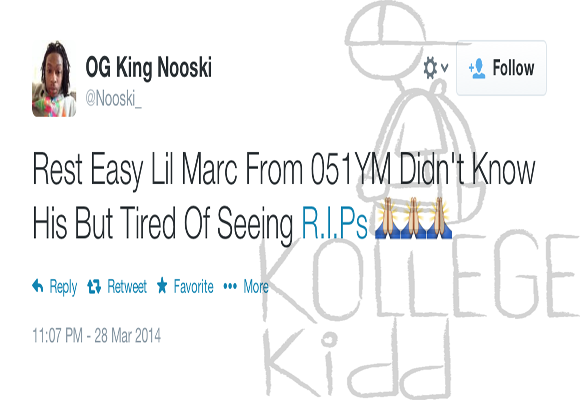 Family & Friends Mourn Lil Marc’s Death | Welcome to Kollegekidd.com