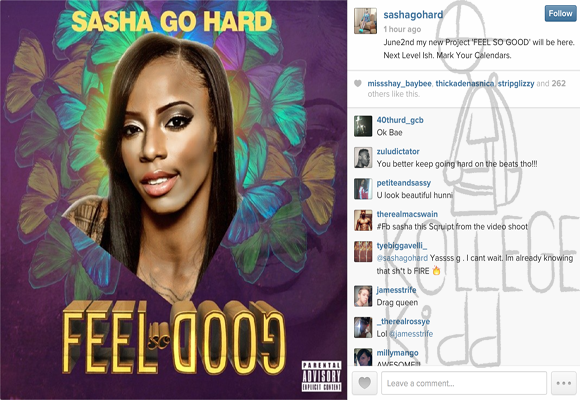Sasha Go Hard Preps New Mixtape ‘Feel So Good’ | Welcome to Kollegekidd.com