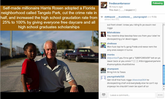 Fredo Santana Respects Millionaire Harris Rosen For Giving Back To ...