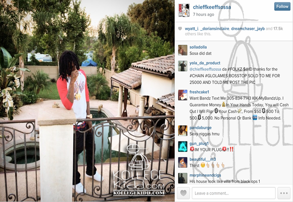 Chief Keef Moves Into New California Mansion, Disses Highland Park ...