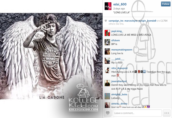 300 and 600 Black Disciples Honor L’A Capone On 18th Birthday | Welcome ...