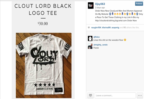 Lil Jay Launches Clout Lord Apparel | Welcome to Kollegekidd.com