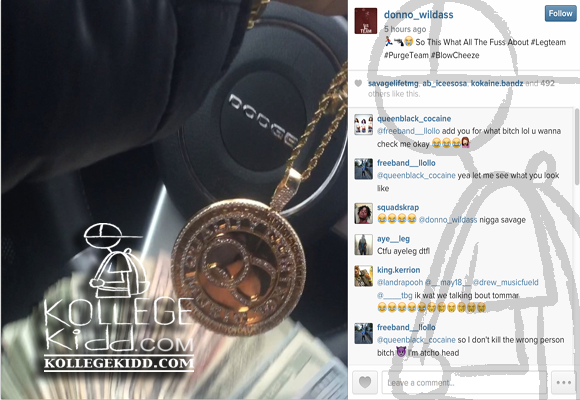 Quavo of Migos Buys New Icy ‘QC’ Chain | Welcome To KollegeKidd.com