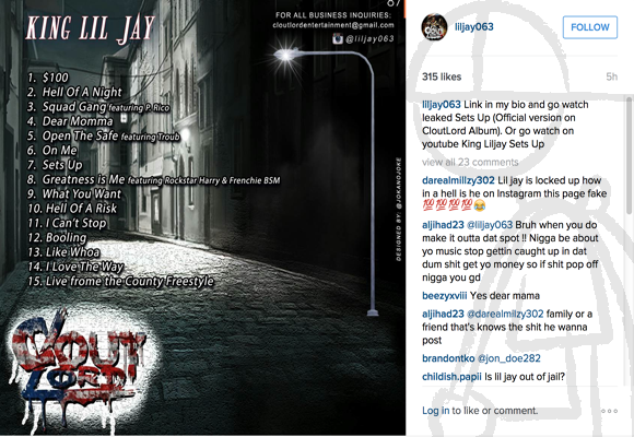 Lil Jay Reveals Tracklist To ‘Clout Lord,’ Will Feature Frenchie Of ...