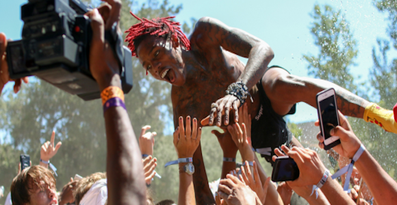Famous Dex Crowd Surfs In His Underwear At Day N Night Festival ...