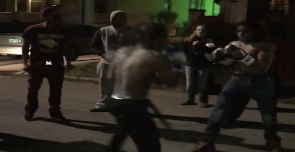 Detroit Rapper Snap Dogg Boxes Gang In The Street | Welcome To ...