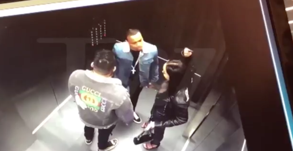 Bow Wow and Girlfriend Kiyomi Argue In Elevator In Surveillance Footage ...